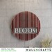 Parametric Wall Sign Bloom / Cnc Cutting Files / Slogan / Wall Hanging ...