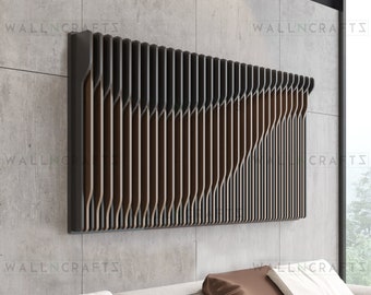 Parametric Wall Art A-9 / Cnc Cutting Files / Wall Decor With Shelf and ...