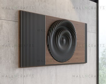 Parametric Wall Art A-9 / Cnc Cutting Files / Wall Decor With Shelf and ...