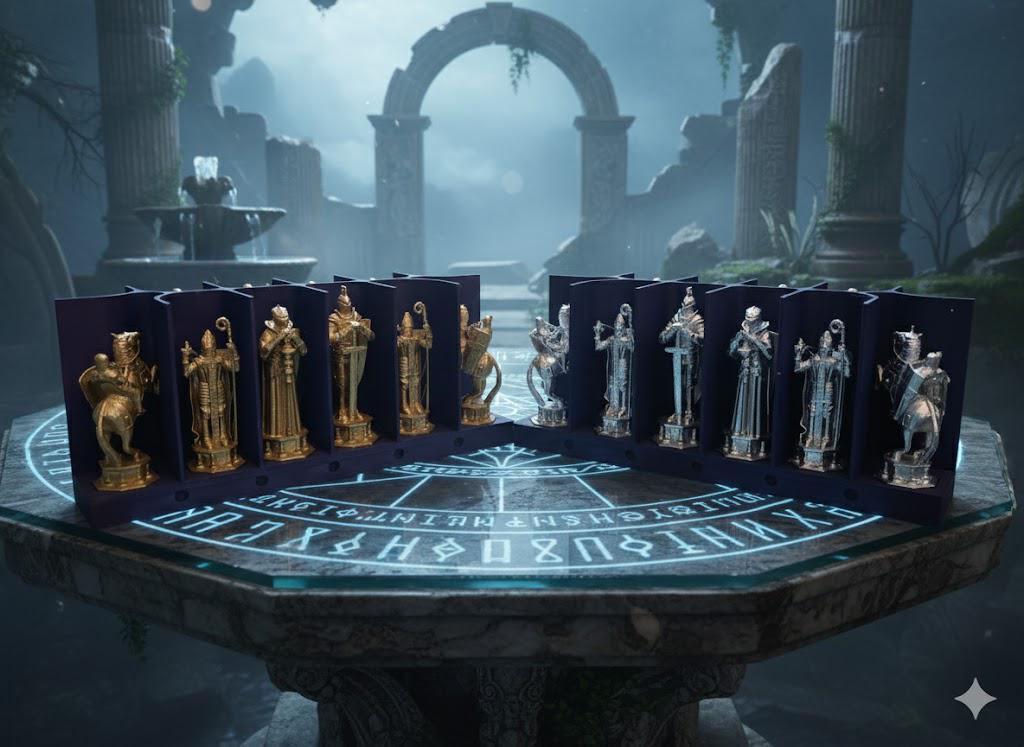 Harry Potter Chess Set - Magical Wizard Chess Pieces - Etsy