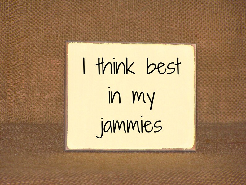 Wood Home Office Decor Sign Cottage Chic Humorous Funny | Etsy