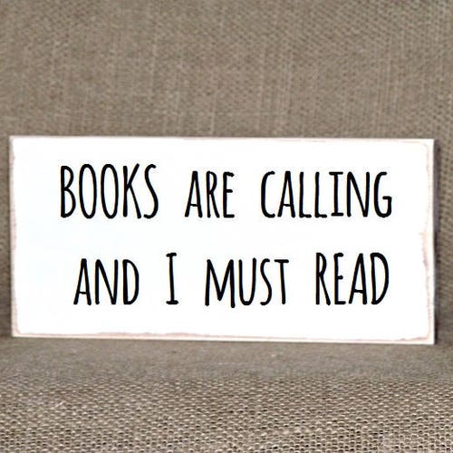 Reading Nook Sign Home Library Décor Book Lover Gift - Etsy