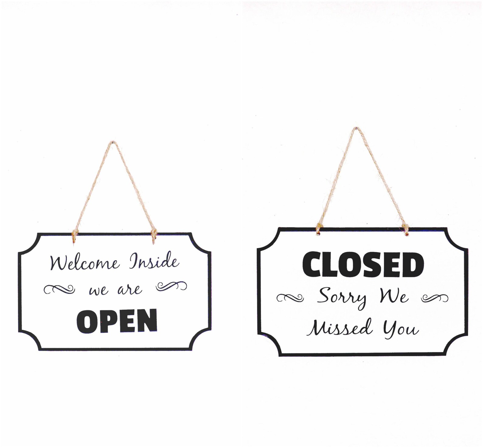 Open Closed Reversible Sign Office Decor Business Plaque - Etsy