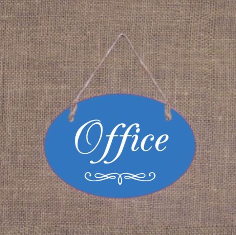 Oval Office Sign, Business Plaque, Shop Signage, Door Hanging, Entry ...