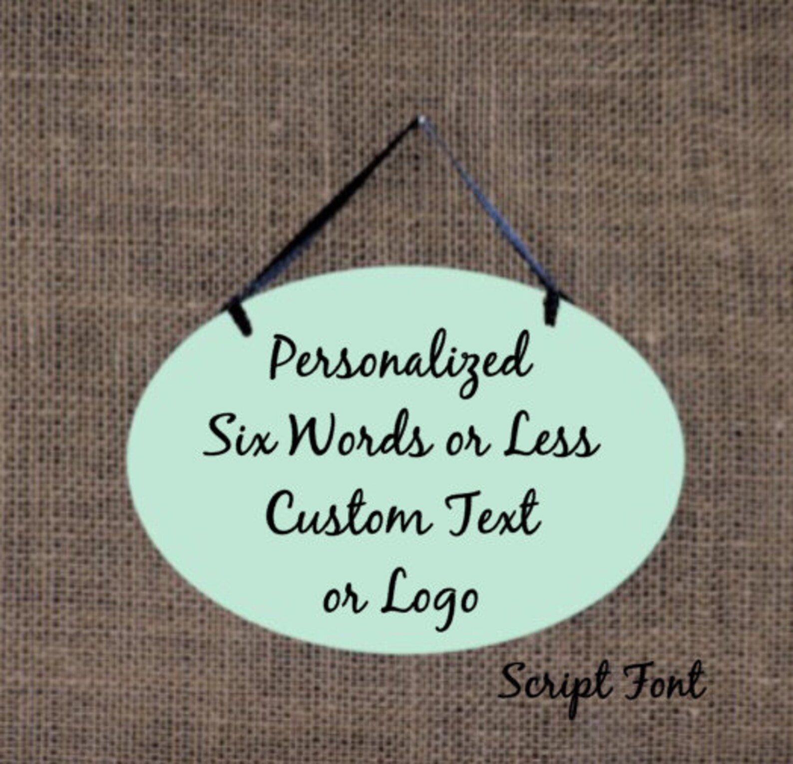 Custom Personalized Sign, Home or Office Wall Decor, Hanging Business ...