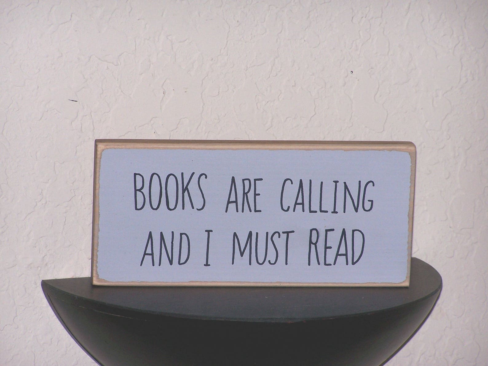 Books Are Calling Wood Home Decor Sign Rustic Plaque School | Etsy