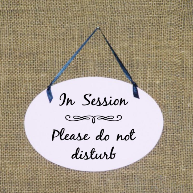 Soft Voice Please Door Sign - Etsy