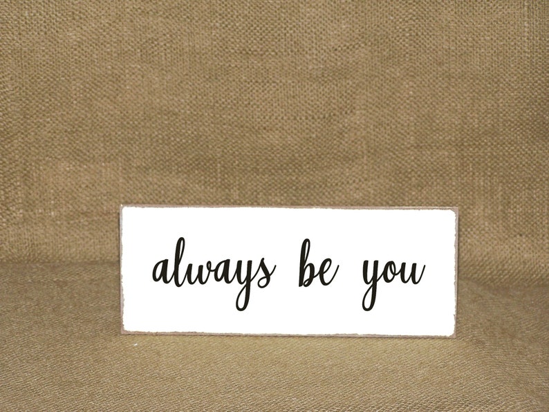 Rustic Small Wooden Sign Home or Office Inspirational Decor - Etsy