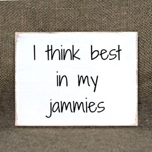 Wood Home Office Decor Sign Cottage Chic Humorous Funny | Etsy