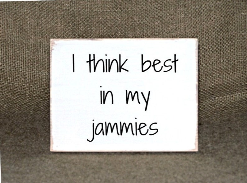 Wood Home Office Decor Sign Cottage Chic Humorous Funny | Etsy