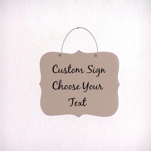 Custom Sign Home Decor Personalized Business Plaque Wall - Etsy
