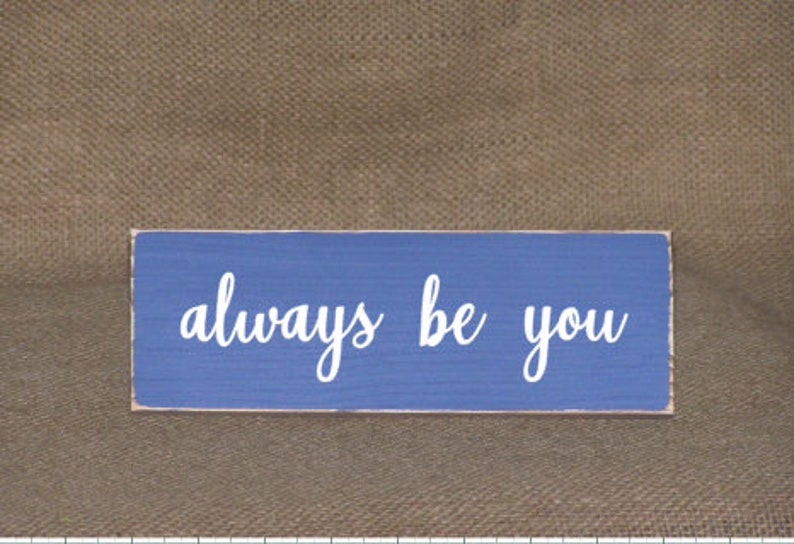 Rustic Small Wooden Sign Home or Office Inspirational Decor - Etsy