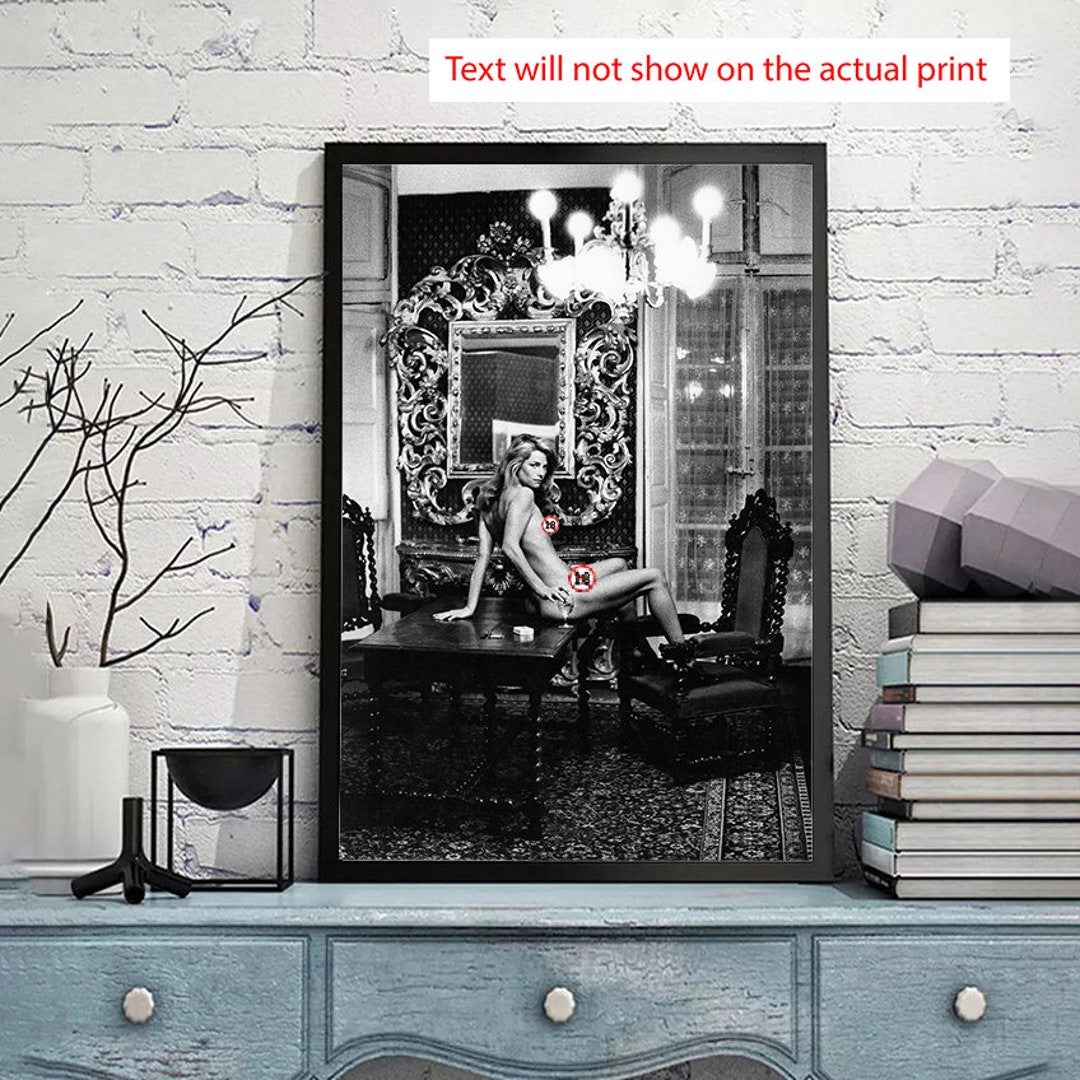 Charlotte Rampling, Arles-helmut Newton Print,black and White Wall Art ...