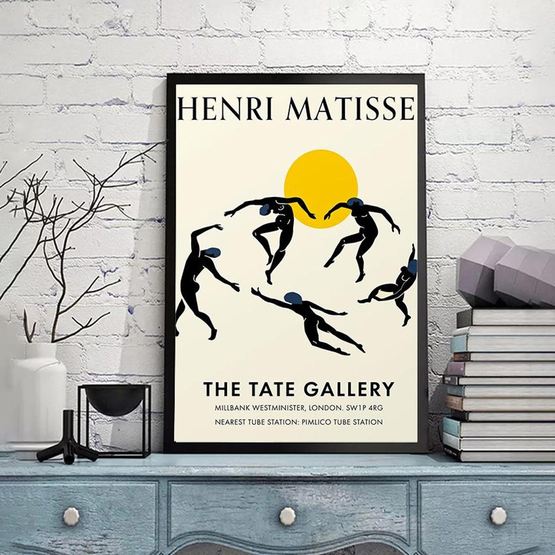 The Dance - Henri Matisse-exhibition Poster,canvas Wall Art,giclee ...