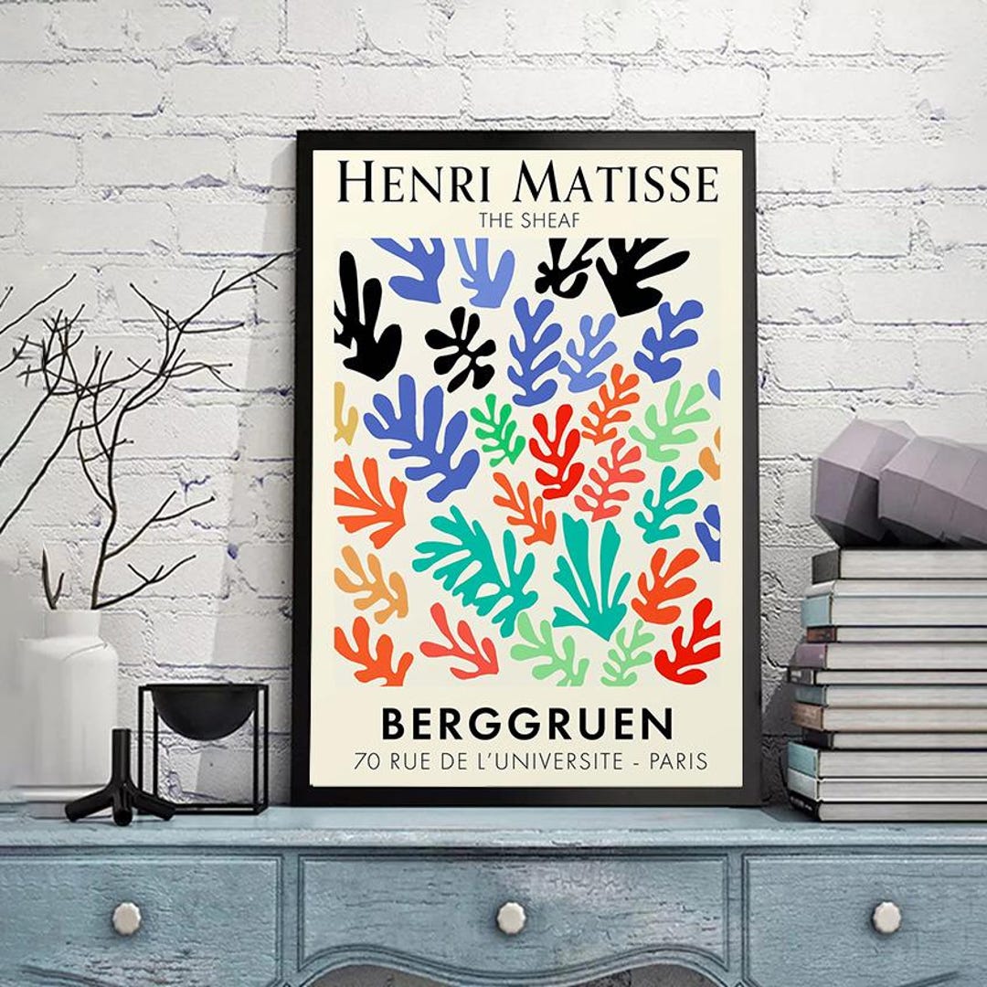 The Sheaf - Henri Matisse-exhibition Poster,canvas Wall Art,giclee ...