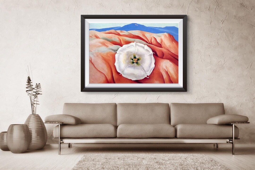 Georgia Totto O'keeffe,home Office Decor, American Modernism,giclee ...