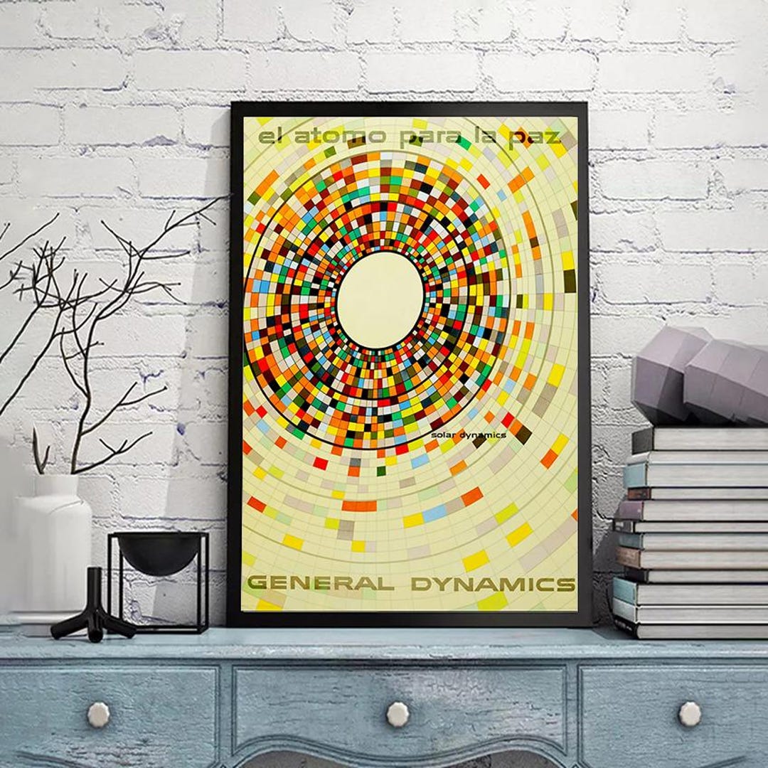 Solar Dynamics - General Dynamics-vintage Art Wall Print,original ...