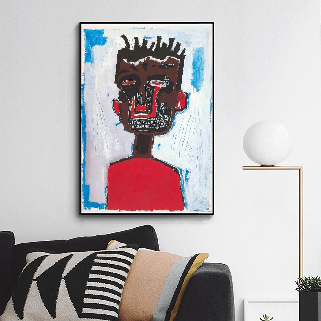 Self-portrait-jean Michel Basquiat,giclee Fine Art Prints,king of ...