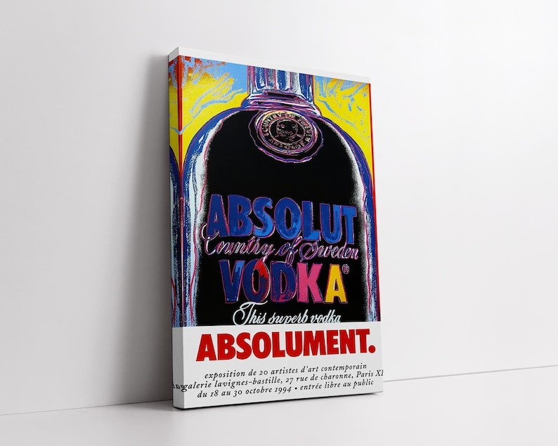 Absolut Vodka-vintage Advert-vintage Art Wall Print,home Decor,original ...