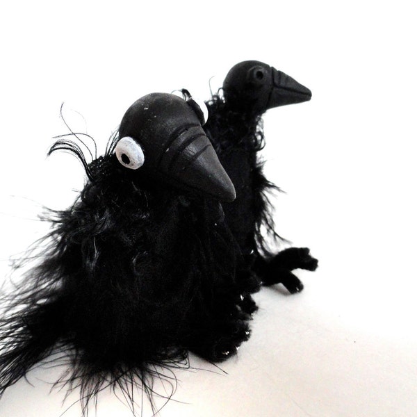 Crow Doll - Etsy