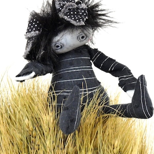 Adele Goth Girl Bjd Prop Art Doll Accesory Halloween Gift - Etsy