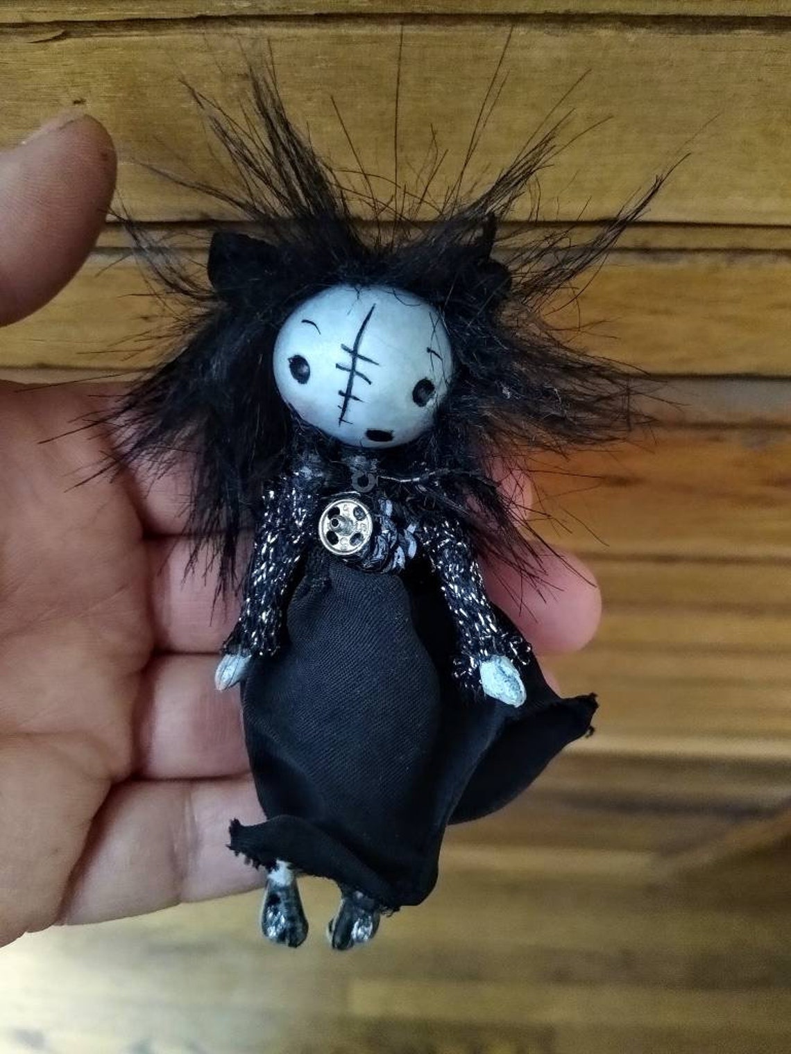 Goth art doll accessory BJD prop miniature creepy cute | Etsy