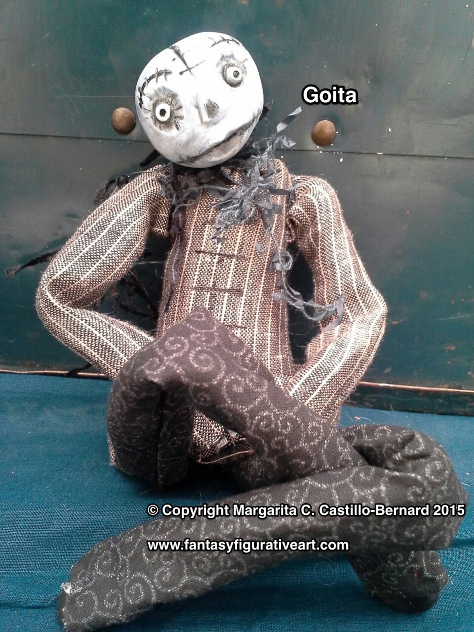 Goth Girl Zombie Art Doll Halloween Bjd Prop Goth | Etsy