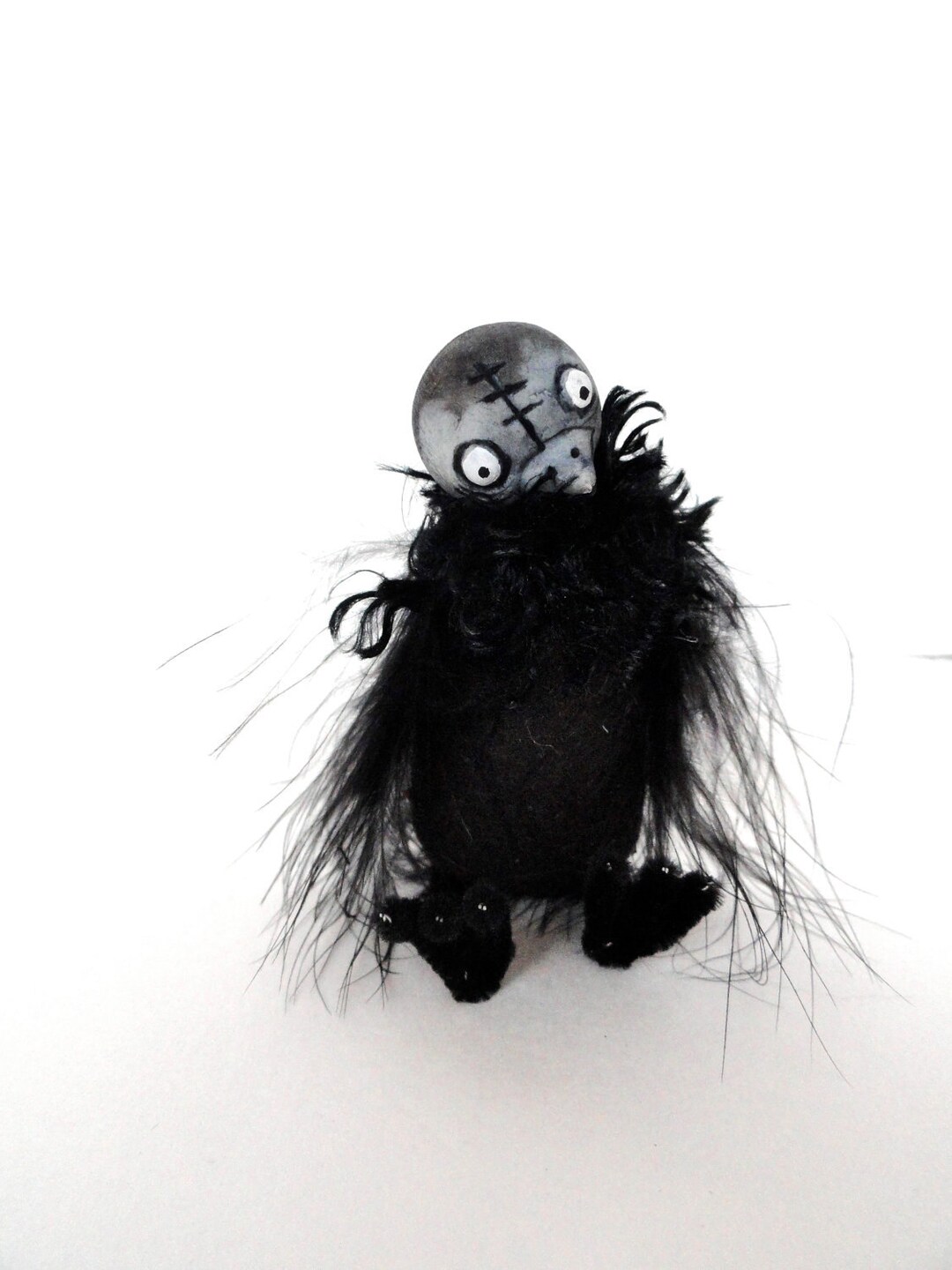 Ckicken Chick Bjd Prop Black Bird Feathered Bird Easter Can Customized ...