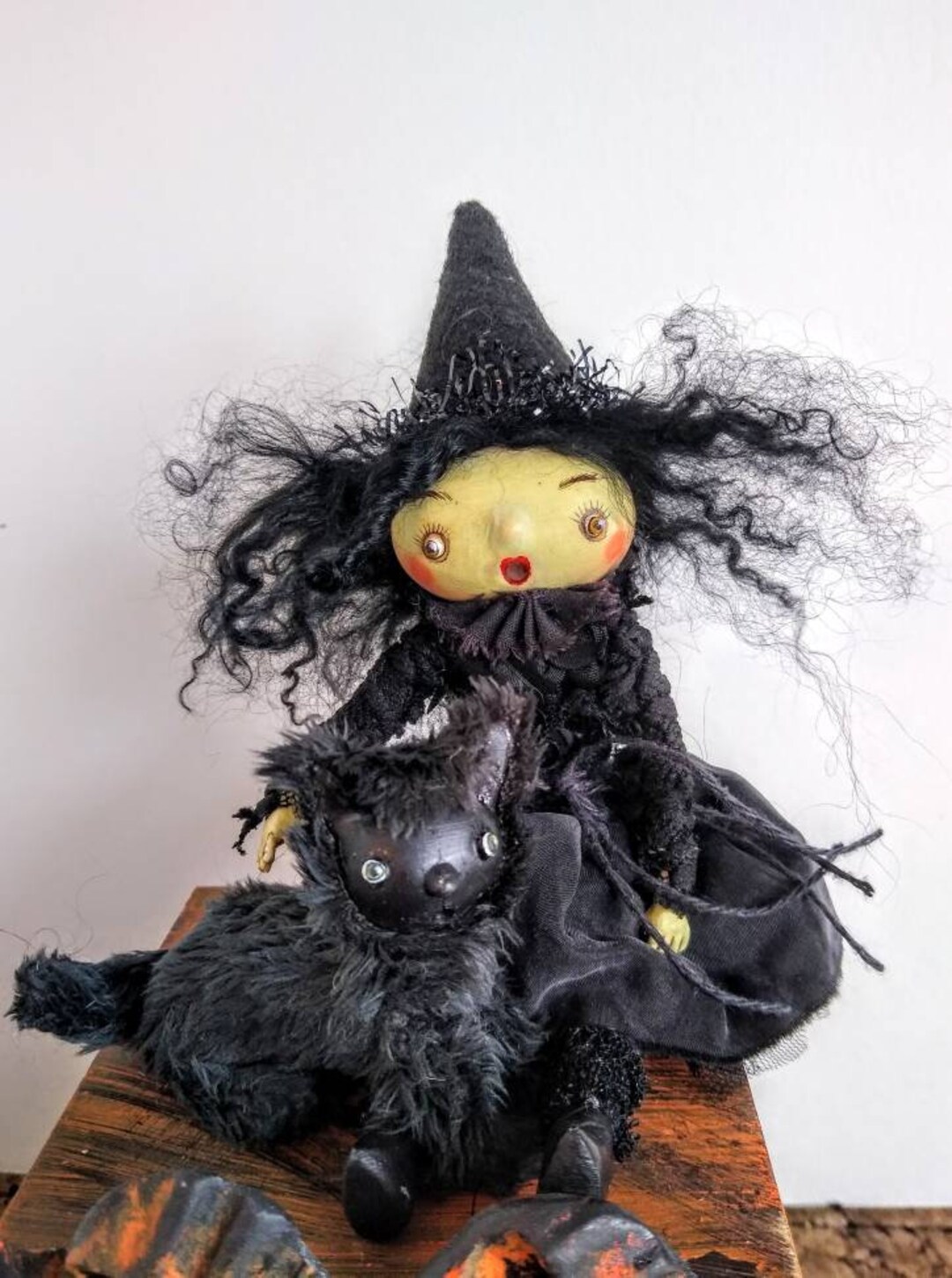 Miniature Witch "adelita" Posable - Etsy