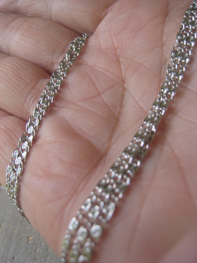 Stainless Steel Museum Chain Chain Necklace Snail Chain Item - Etsy