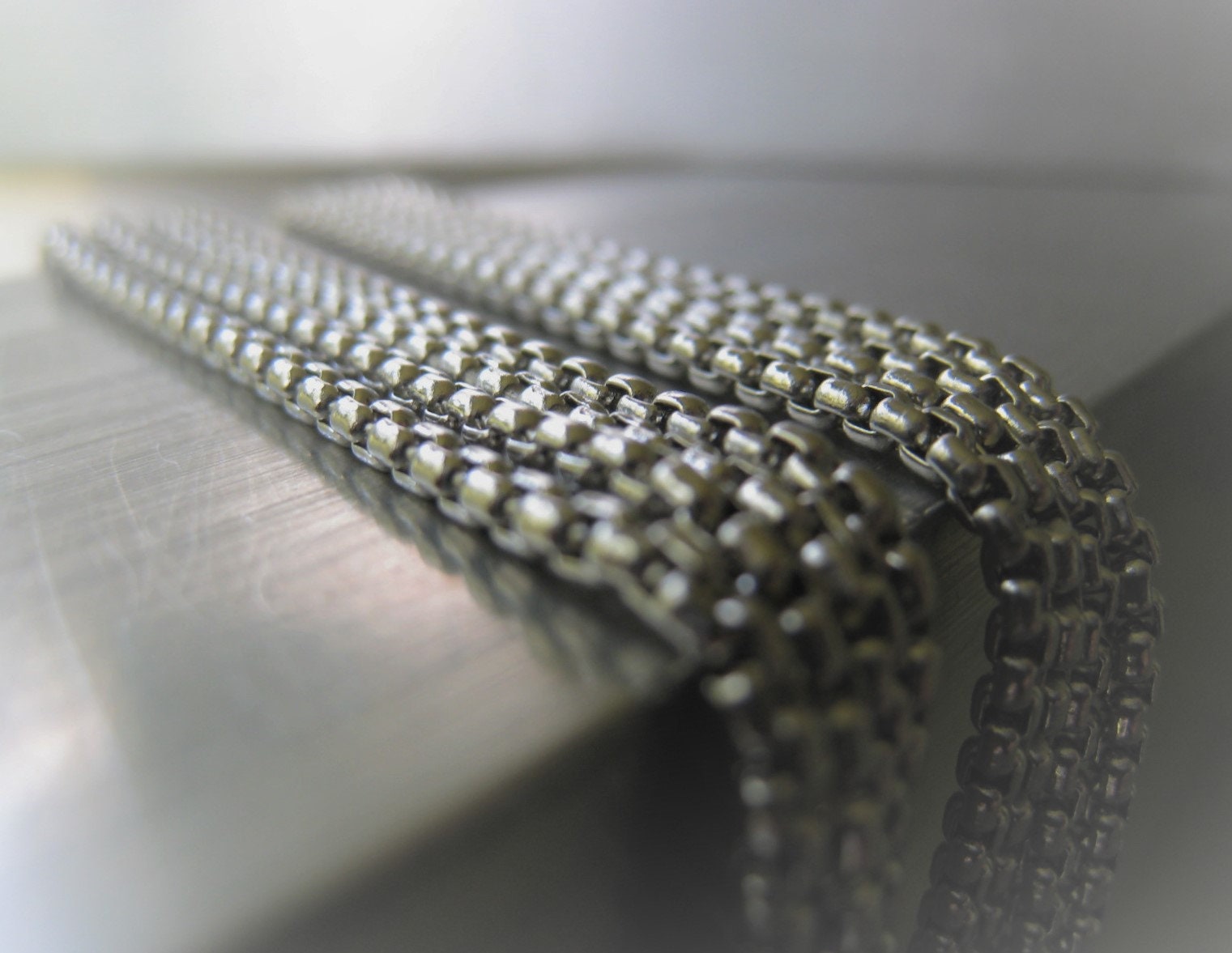 Stainless Steel Square Rolo Chain Belcher Chain Rope Chain Unisex Chain ...