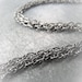 Stainless Steel Chain Necklace Double Rope Chain Unisex Silver - Etsy