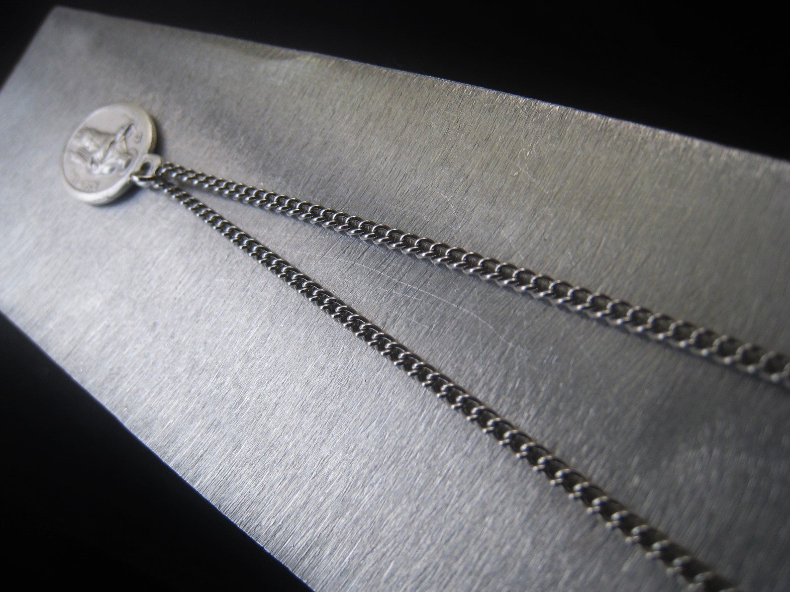Saint Rose of Lima Necklace, Silver Religious Pendant, Spiritual ...