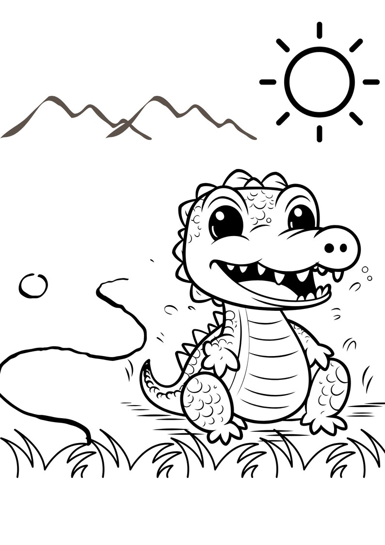 Combo 20 Coloring Pages-animals Theme PDF FREE Book Cover - Etsy