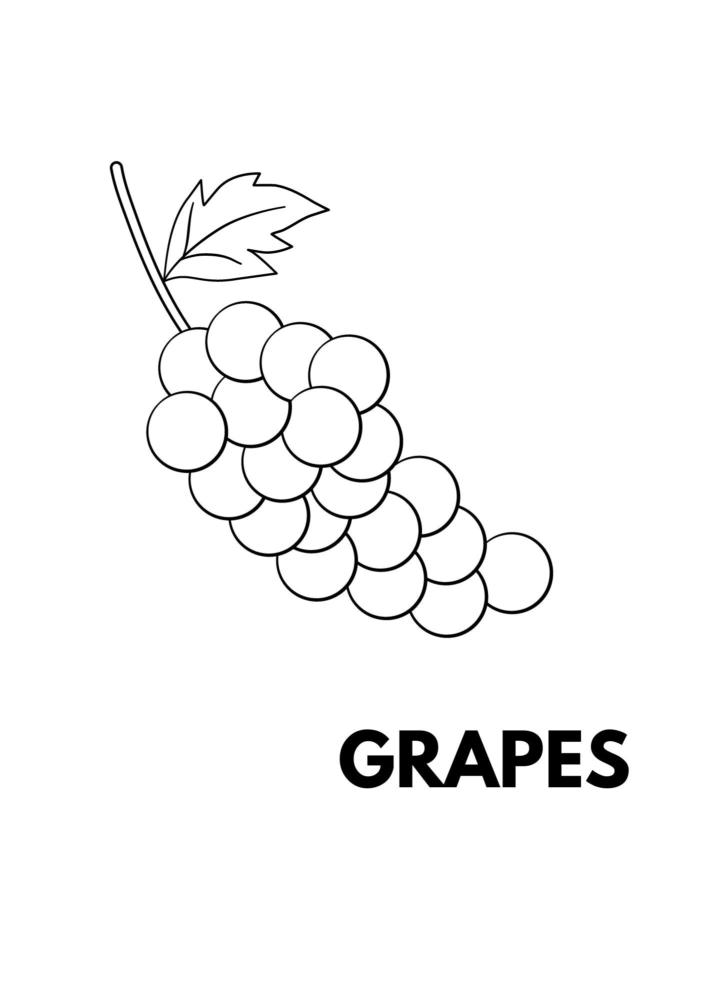 5 Coloring Pages PDF fruits FREE Book Cover - Etsy