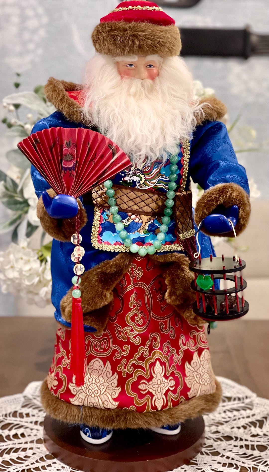 Beautiful Dun Che Lao Ren Santa Claus From Around the World Large ...
