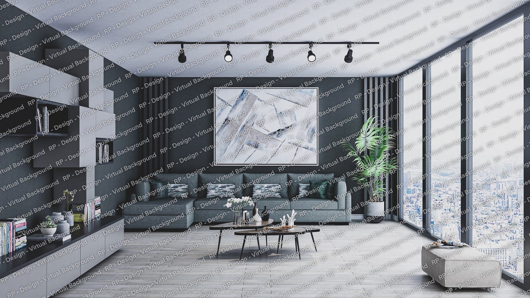 4K HQ Virtual Background for Online Video Conference zoom Meetings Etc ...