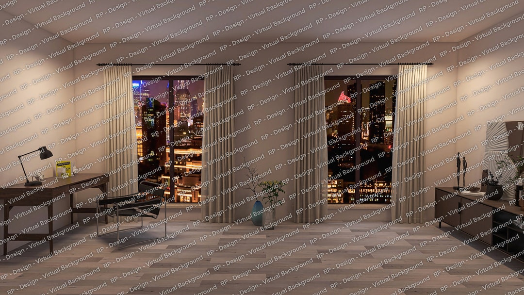 4K HQ Virtual Background for Online Video Conference zoom Meetings Etc ...