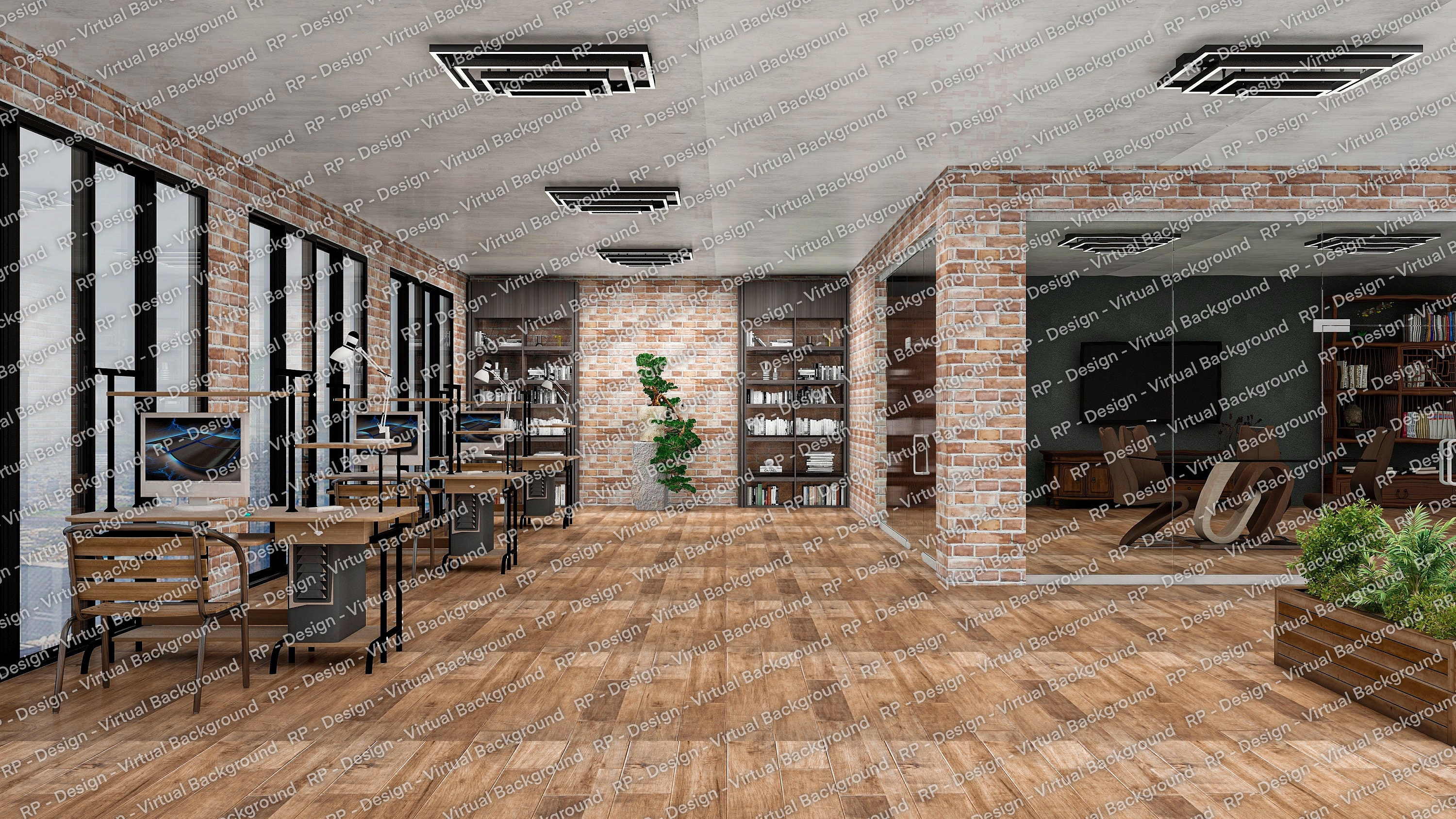 4K HQ Virtual Background for Online Video Conference - Etsy