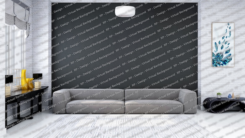 4K HQ Virtual Background for Online Video Conference zoom Meetings Etc ...