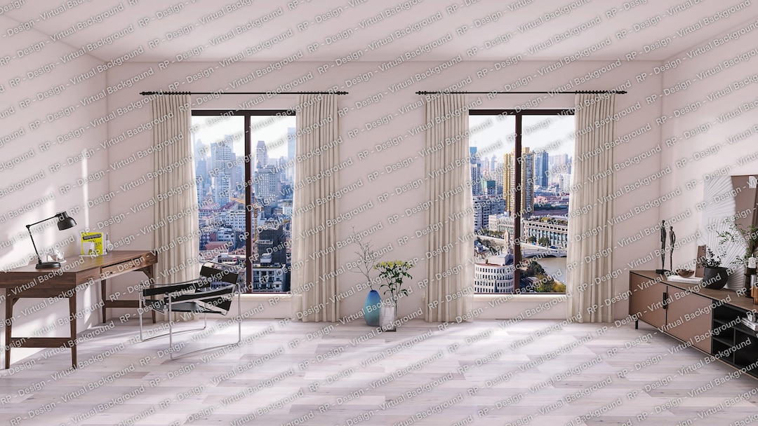 4K HQ Virtual Background for Online Video Conference zoom Meetings Etc ...