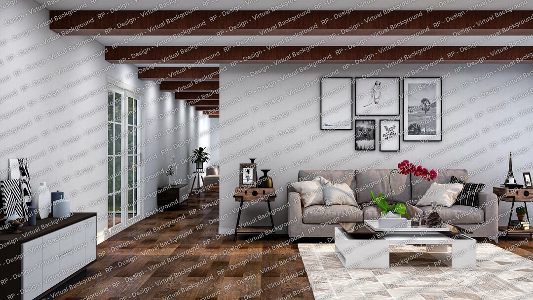 4K HQ Virtual Background for Online Video Conference zoom Meetings Etc ...