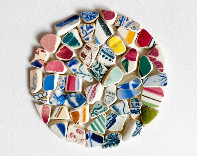 50 Pieces Very Small Size | Genuine Sea Pottery | Sea Earthenware ...
