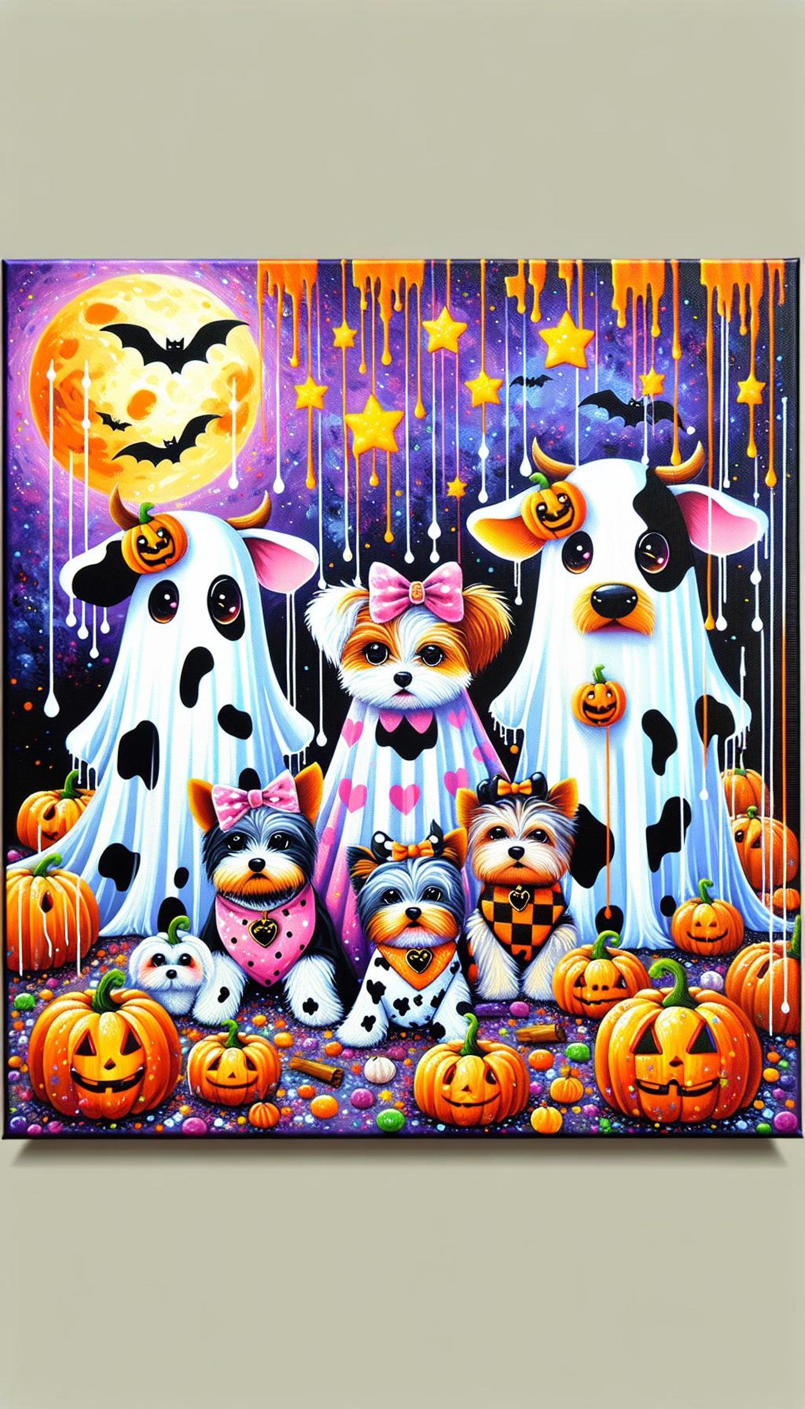 Cute Animal Ghosts - Etsy