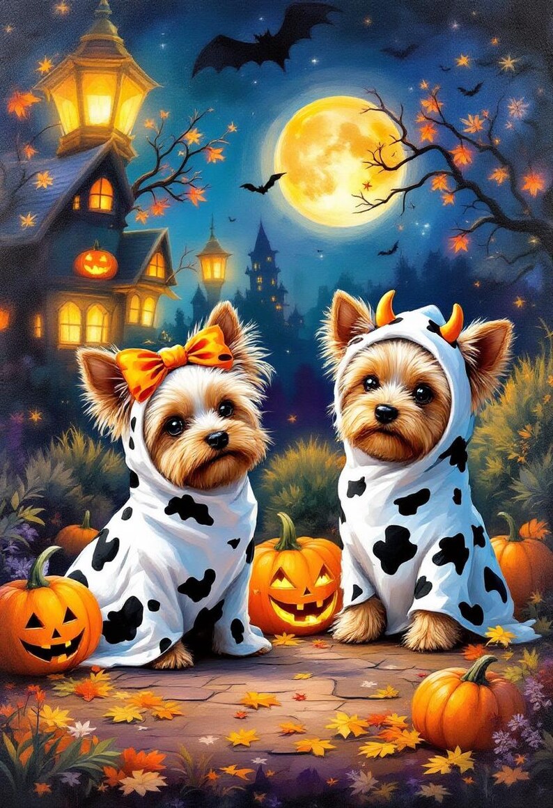 Cute Animal Ghosts - Etsy