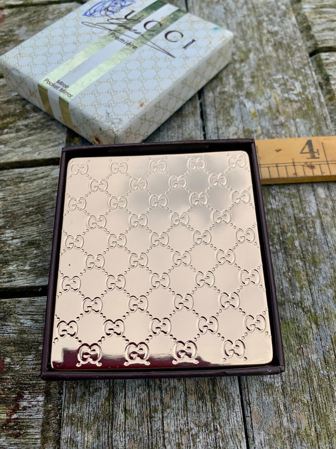 Gucci Mirror Compact 1970s - Etsy
