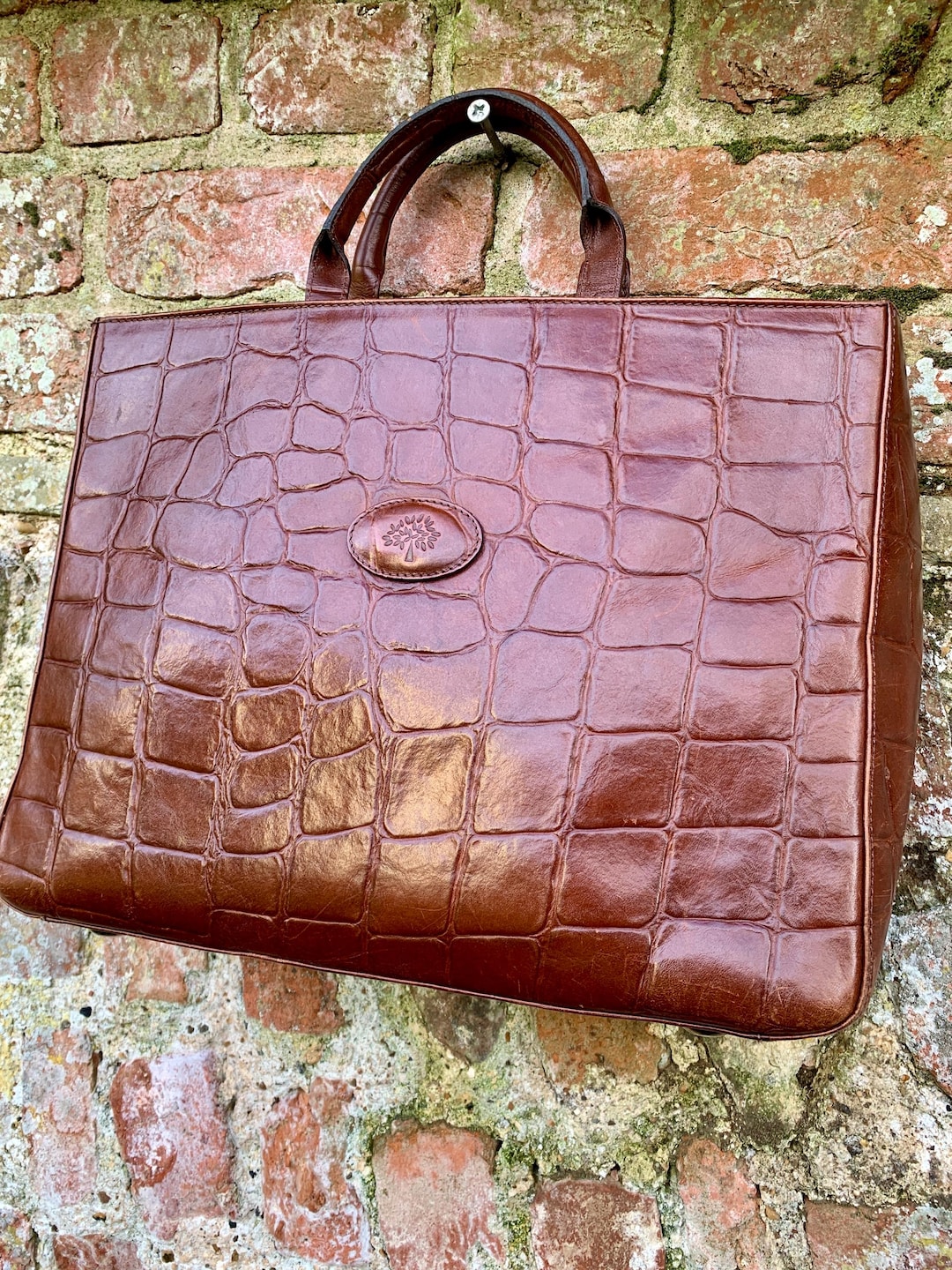 Mulberry Highbury Bag in Conker Congo Leather With Two Straps - Etsy
