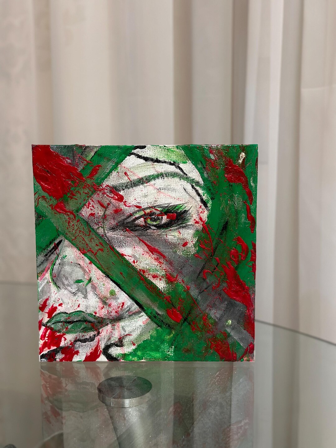 Jokkie Smile — Abstract Art | Horror Art - Etsy