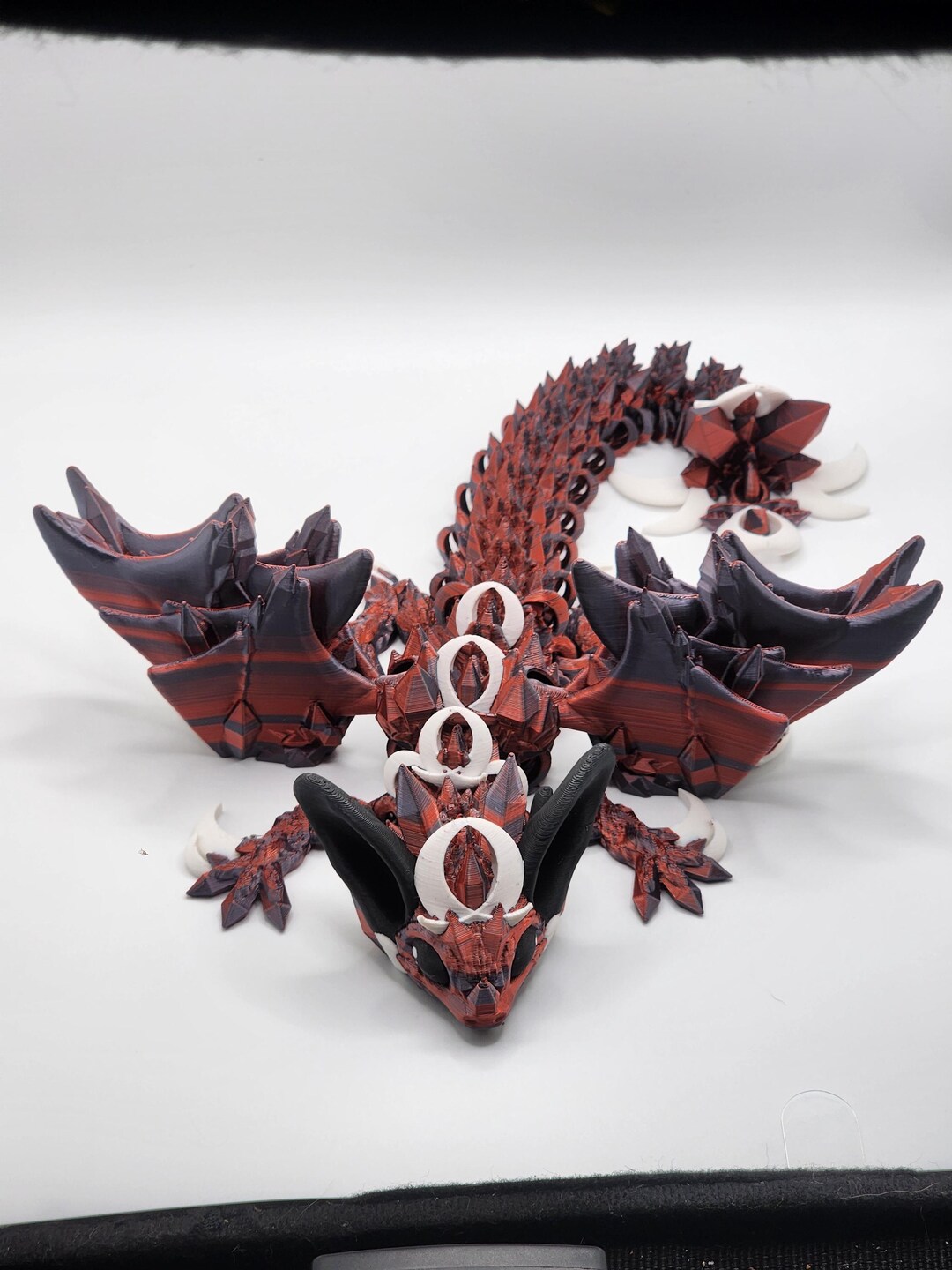 Large Articulated, Multicolor Dragons 3d Print, Figurine, Toy, Farm ...