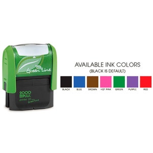 CUSTOM SELF INKING Address Stamp, Custom Address Stamp, Return Address ...